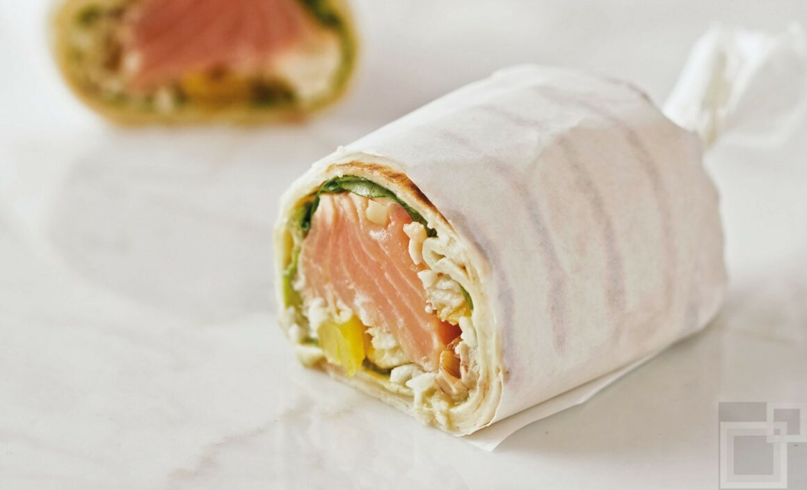 California Wrap mit Lachs - Mr. Food & Travel by Murmelz